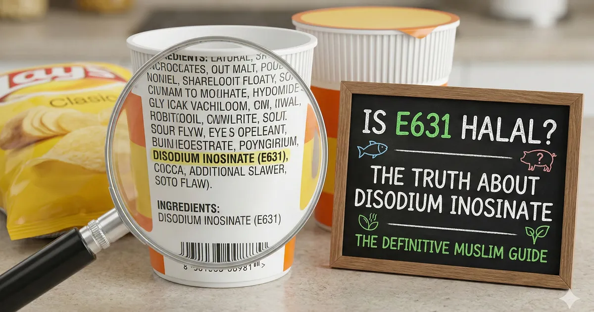 Is E631 Halal? The Truth About Disodium Inosinate